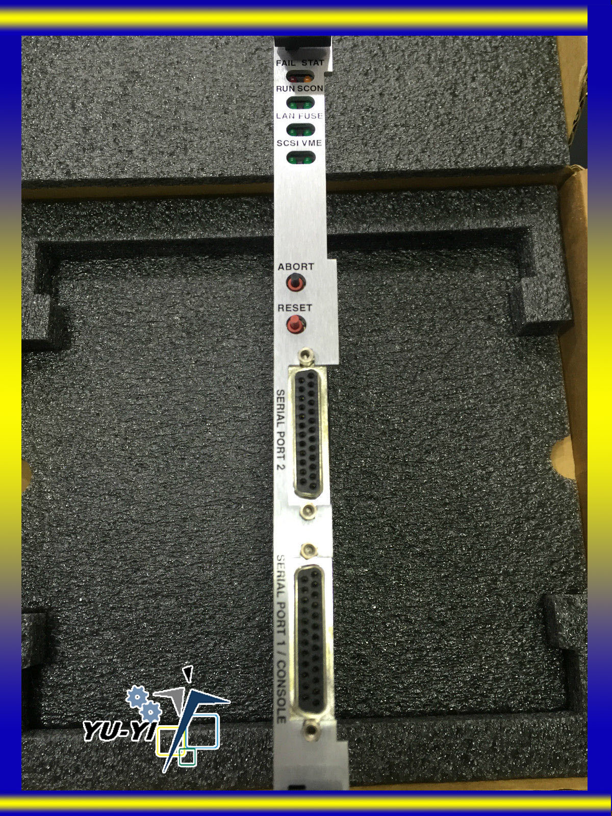 Motorola MVME 162-522A CPU Board with Embedded Controller of MC68040 32MHZ CPU - PLC DCS SERVO ...